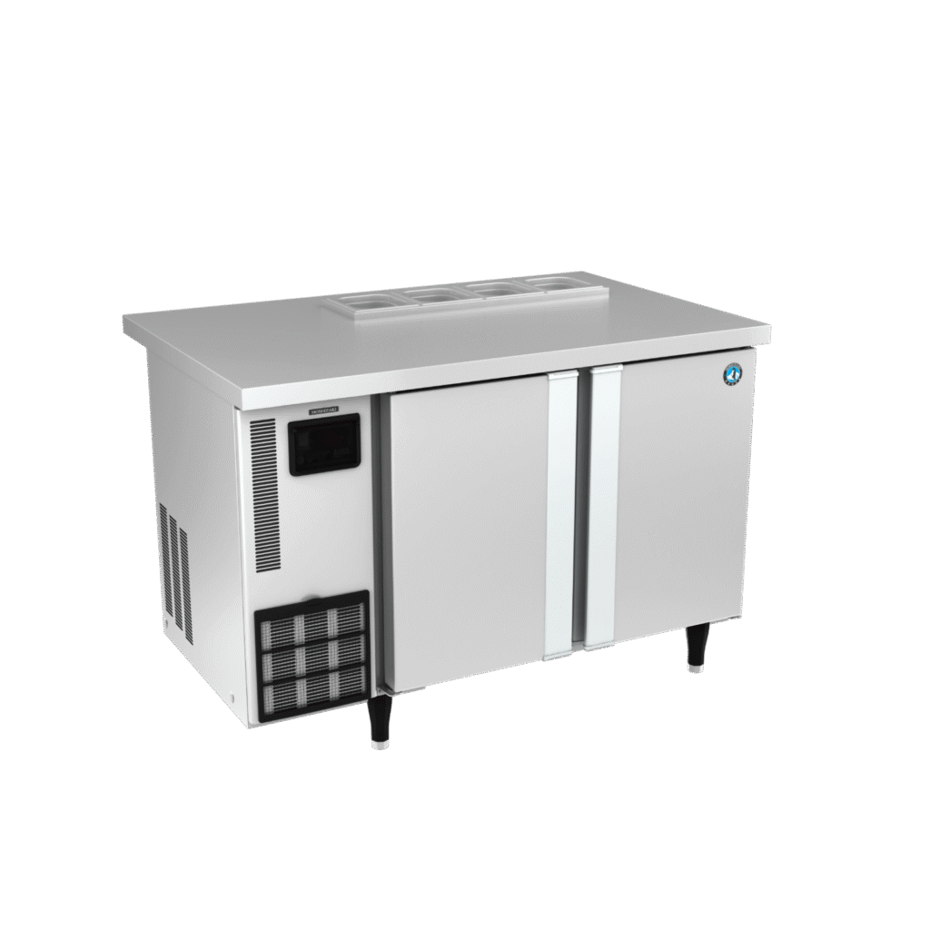 Hoshizaki 306 Ltr Preparation Table Single Row Two Door Under Counter ...
